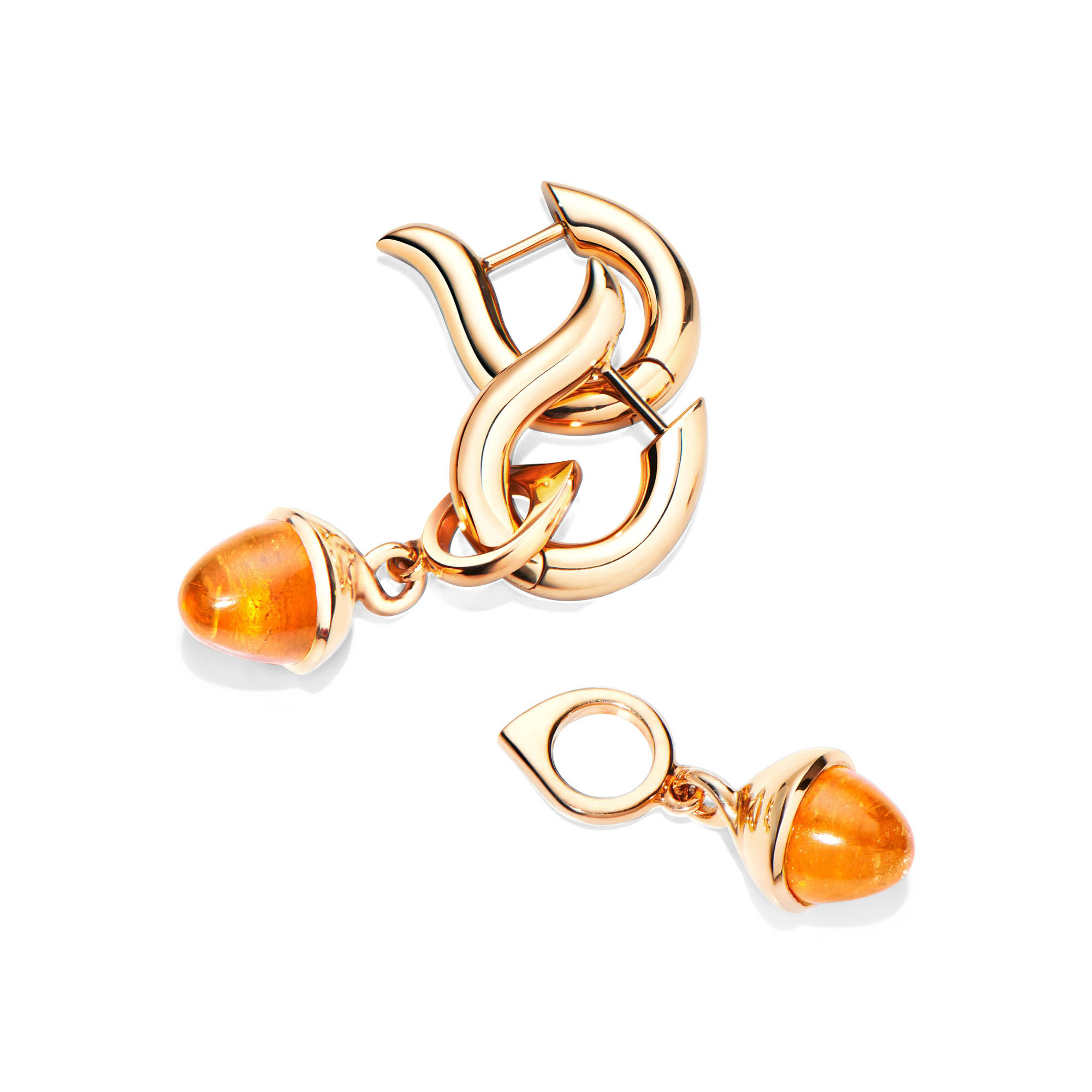 Tamara Comolli SIGNATURE Hoop Ohrringe small - E-Ho-s-rg